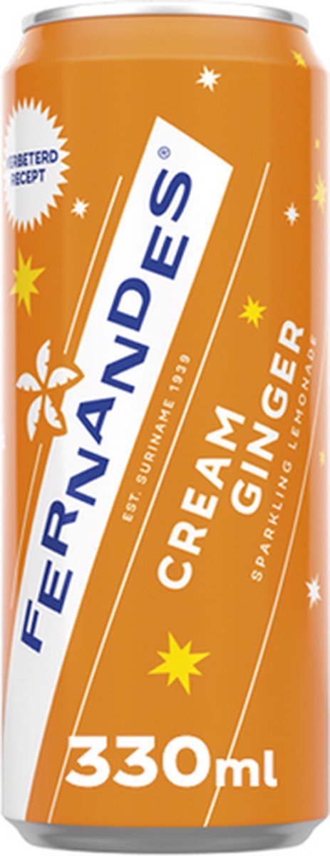 Fernandes - Cream Ginger - sleekcan - 24x33 cl - NL | bol