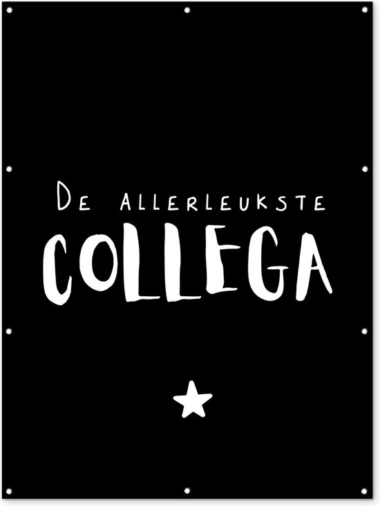 Muurdecoratie buiten Spreuken - De allerleukste collega - Quotes ...
