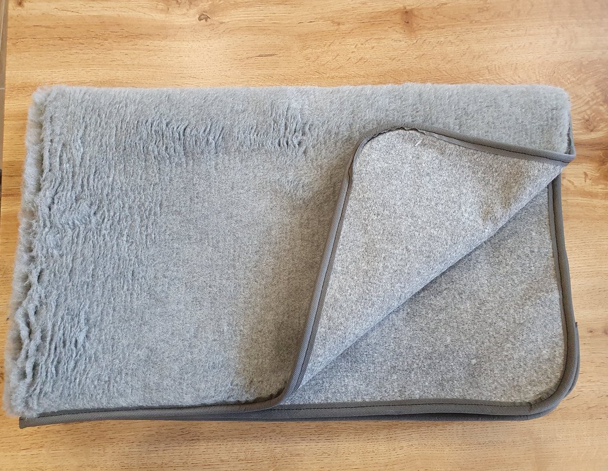 Lovely Nights vetbed uni grey 150x100 (gebiesd) | bol.com