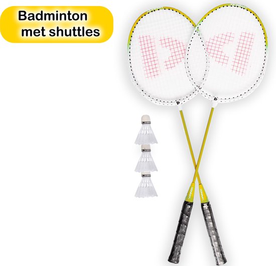 badmintonset Inclusief 3 shuttles Badminton Sport -Ultimate ...