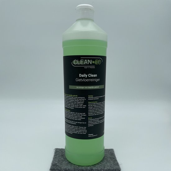 Cleanec Gietvloer Reiniger Starterset Basic incl. Daily & Power Clean ...