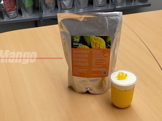 Bubble Tea Powder | Milk Shake Powder | JENI Mango Flavor Powder - 1Kg ...