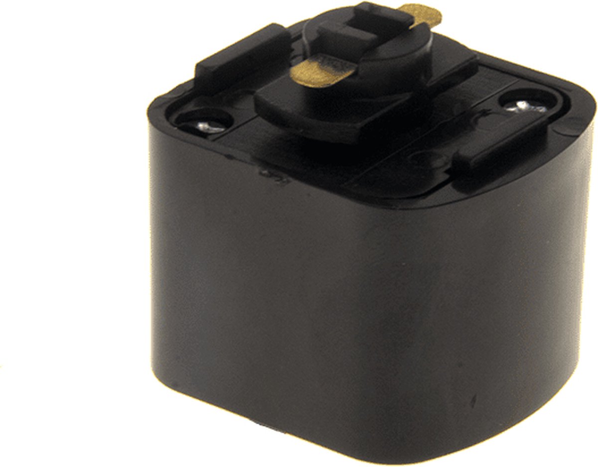 LCB - 1-Fase rail adapter - Zwart - Vierkant | bol