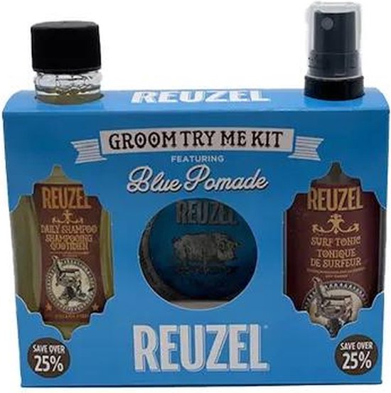 REUZEL Blue Groom Try Me Kit | bol