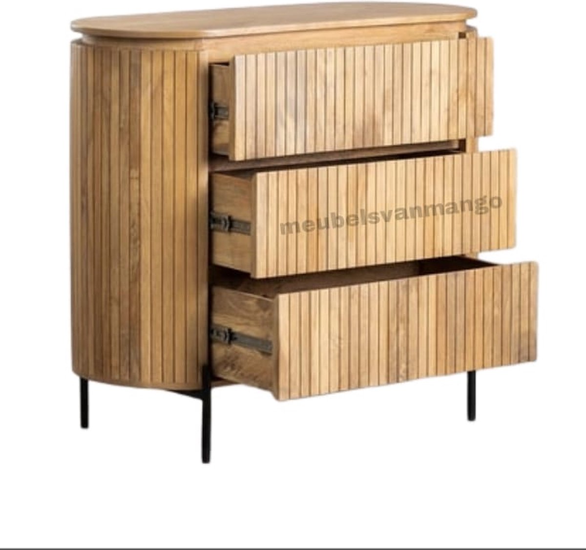 Ladekast Sergipe mangohout 100 cm | bol