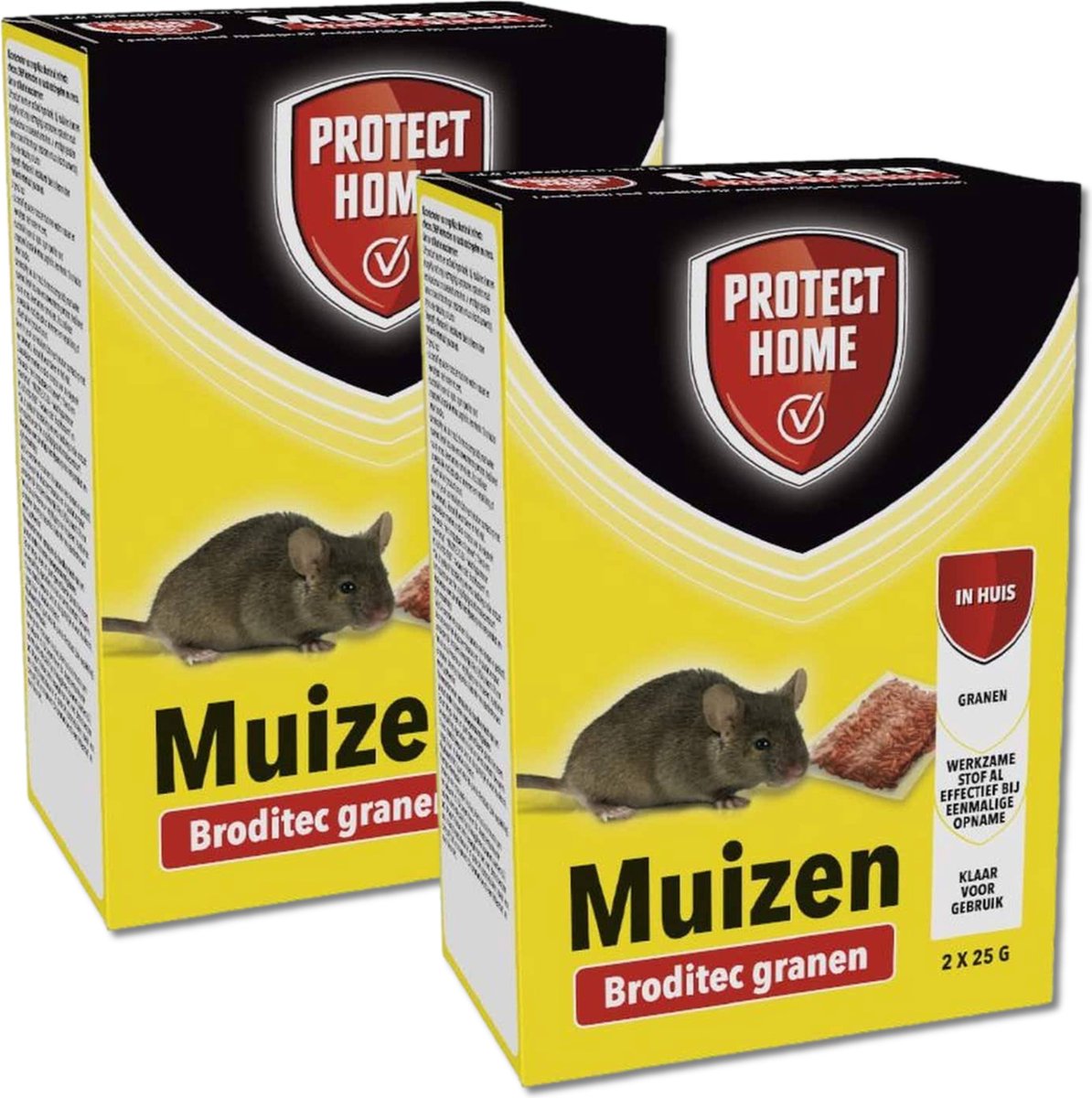 Protect Home Broditec G-29 Granen 50 gram - 2 stuks - Muizengif Korrels ...