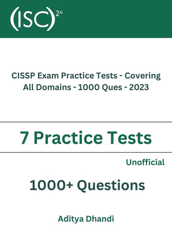 CISSP Exam Practice Tests - Covering All Domains - 1000 Ques - 2023 ...