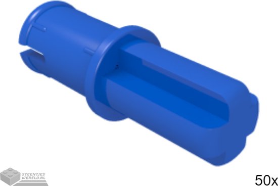 50x LEGO 43093 Technic as Blauw, 50 stuks | bol.com