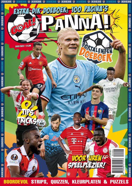 PANNA! Magazine Doeboek Deal - 3 edities - Voetbal - Vakantieboeken ...