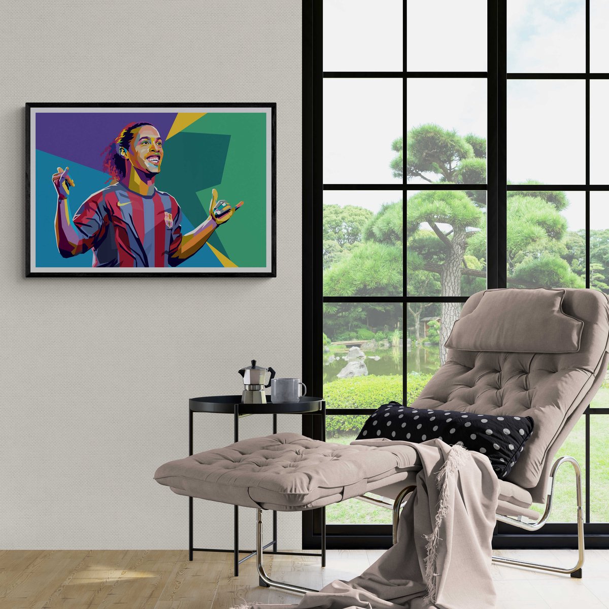 Affiche Ronaldinho | Affiche du FC Barcelona | But de Ronaldinho | Pop ...