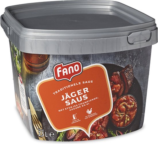 Fano Jagersaus, emmer 2,5 ltr | bol