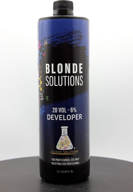 Blonde Solutions 20 Vol 6% Developer, 1L | bol.com