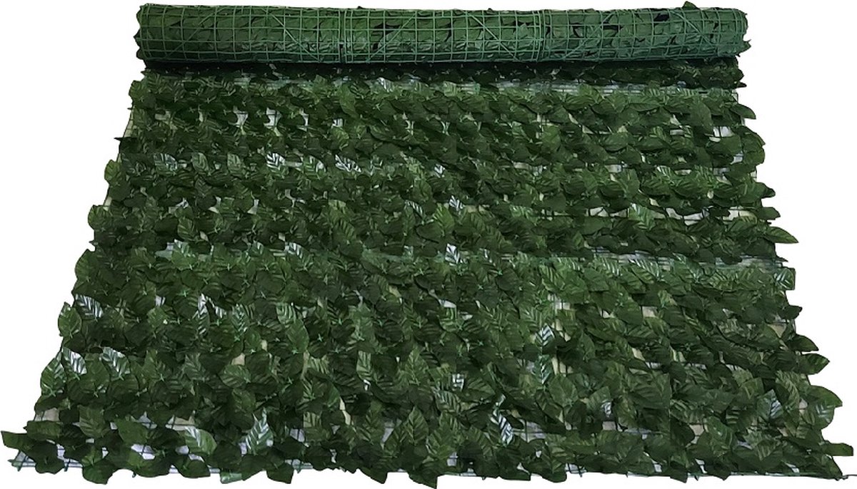 Kunsthaag Op Rol - Beukenblad -Groen - 300cm x 150cm - Balkonscherm ...