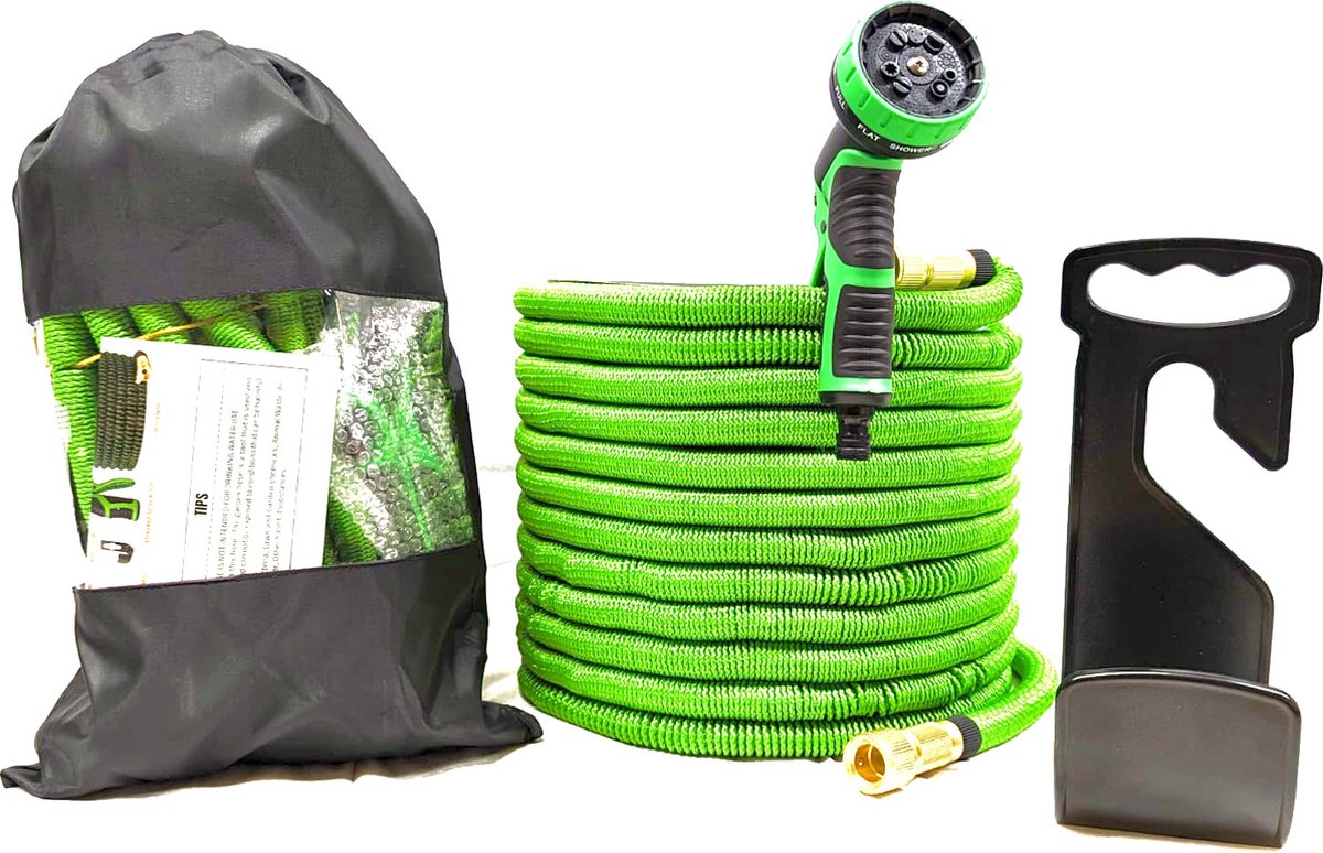 Green Garden -Flexibele tuinslang -Super Sterk Uitrekbare Tuinslang tot ...
