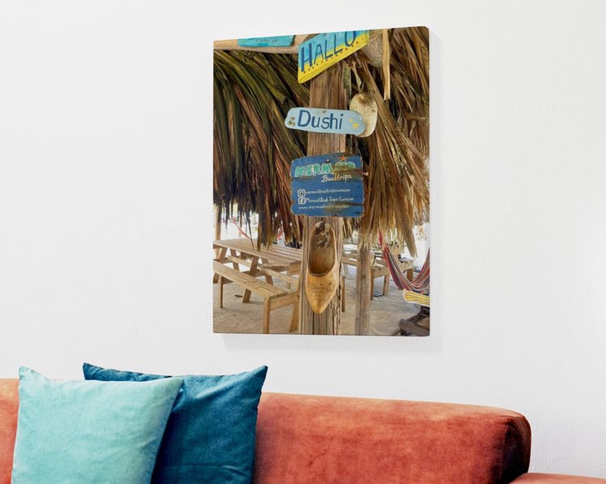 WALL ART - SCHILDERIJ -- AT THE BEACH -- MODERN DESIGN - JAMES BRANDO ...