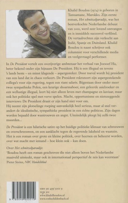 De president, Khalid Boudou | 9789049950019 | Boeken | bol