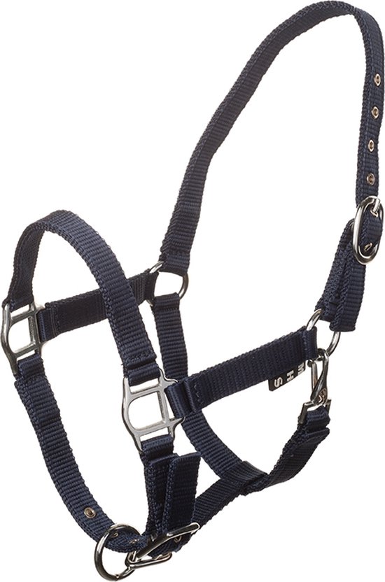 MHS Nylon Halter Economy navy size 4 | bol
