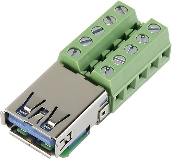 TRU COMPONENTS USB-AFT-2 Inbouwbus USB 3.0 Bus, inbouw horizontaal Inhoud: 1 stuk(s) | bol