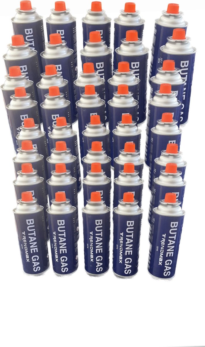 Butaan gasbussen - Butaan gasflessen - 40 stuks a 227 gram - Langdurig - Gasbus... | bol