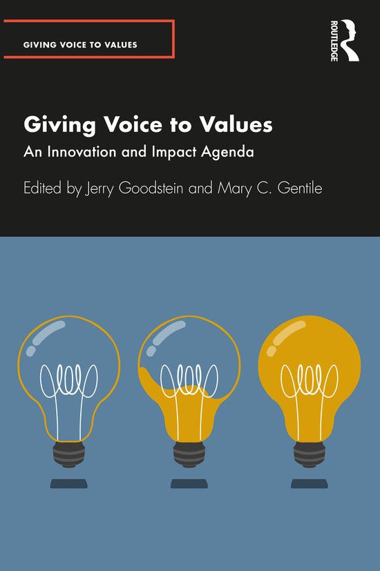 Giving Voice to Values- Giving Voice to Values | 9780367768362 | Boeken ...