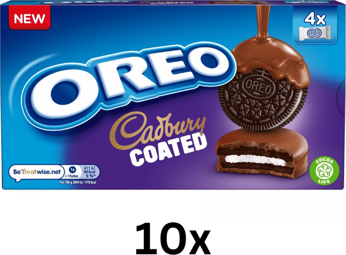 Oreo Covered - Cadbury - 10x 197g | bol.com