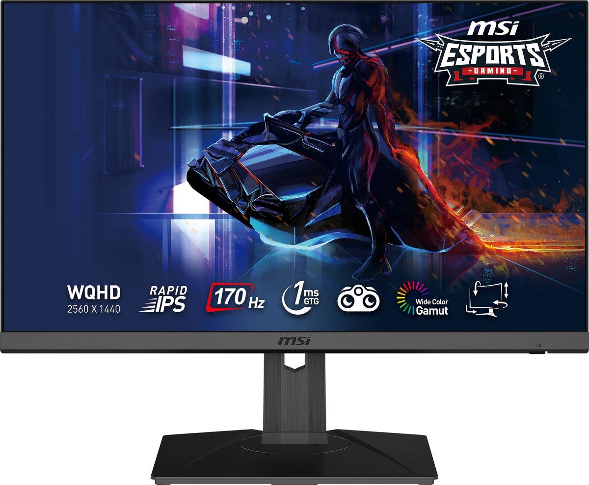 MSI G272QPF - (27") - 2560 x 1440 Pixels | bol.com