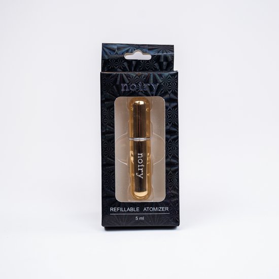 NOIRY - Parfum Verstuiver Navulbaar - Mini Parfum Flesje – Shiny Gold | bol