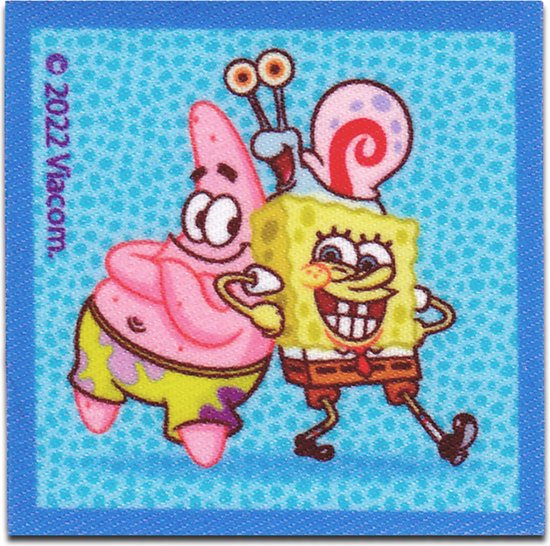 Nickelodeon - SpongeBob SquarePants - Patrick & Garry - Patch | bol.com