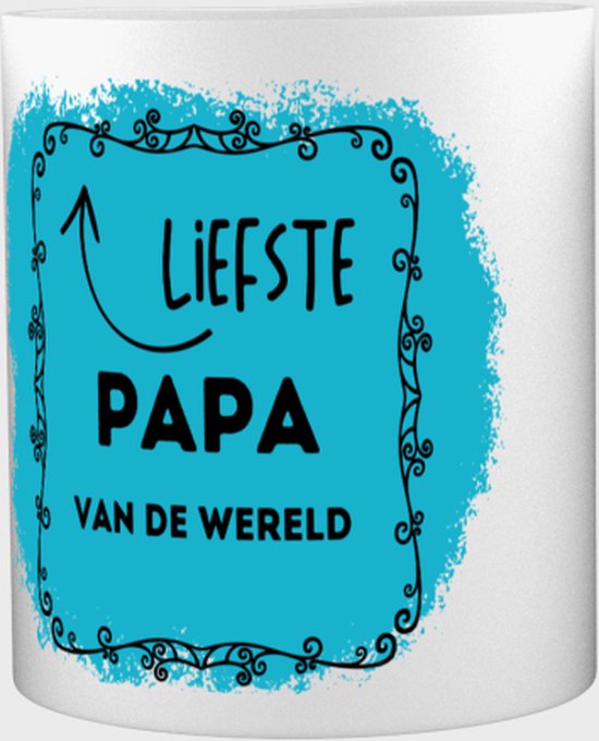 Akyol - liefste papa van de wereld Mok met opdruk - papa - de liefste vader - vader... | bol.com