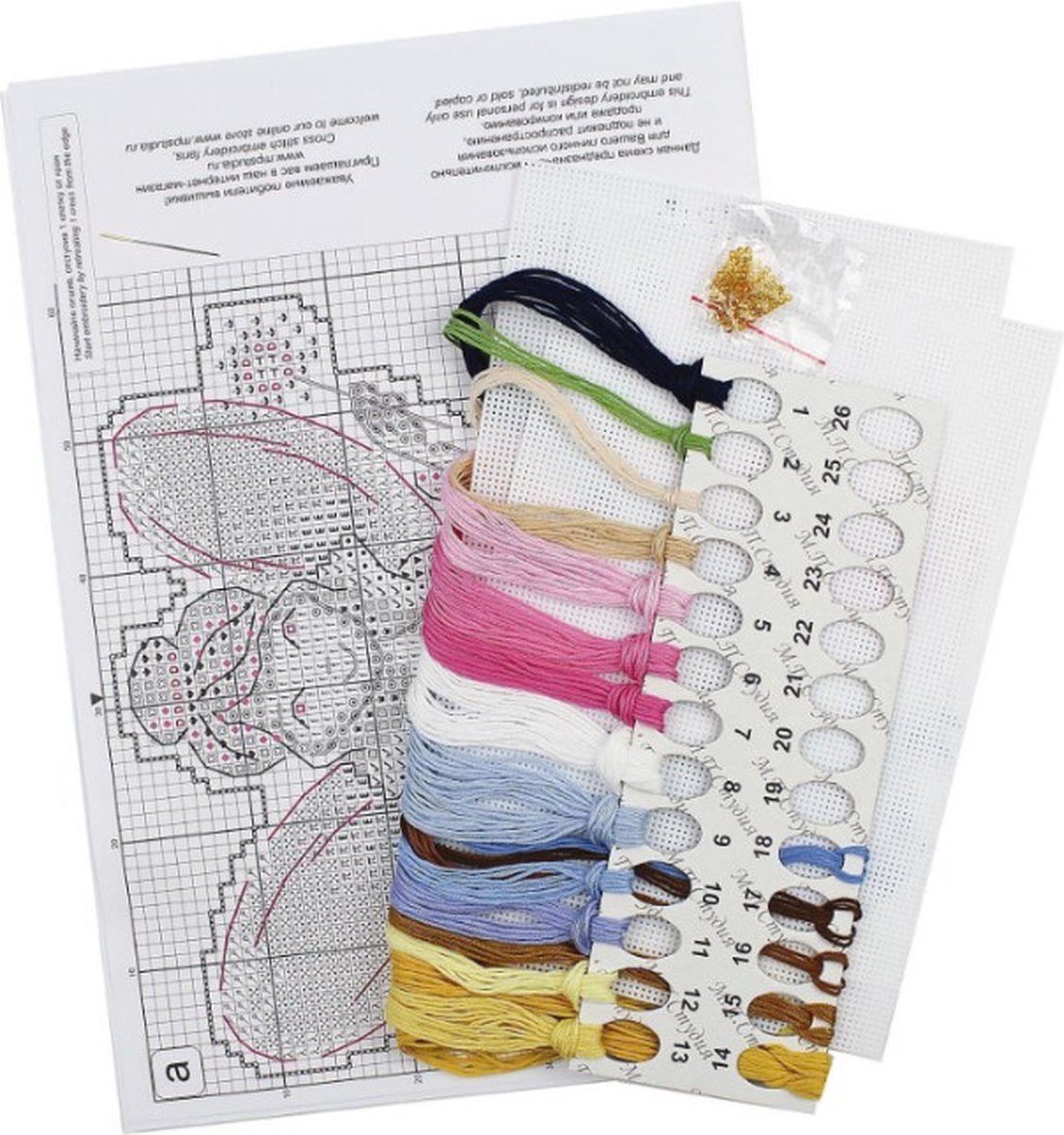 Borduurpakket Fairy Godmother (Goede Fee) inclusief onderplaat - mp ...