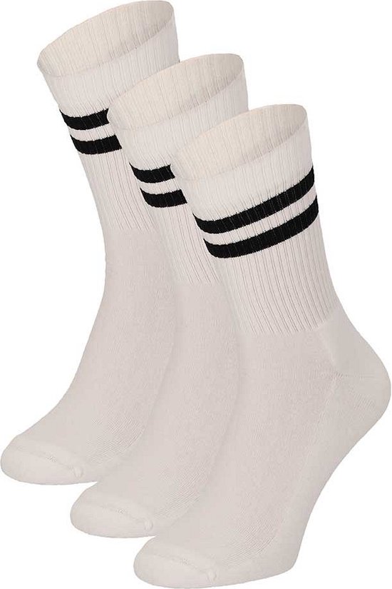 Apollo - Sportsokken Fashion - Wit - Maat 36/41 - Sportsokken dames ...