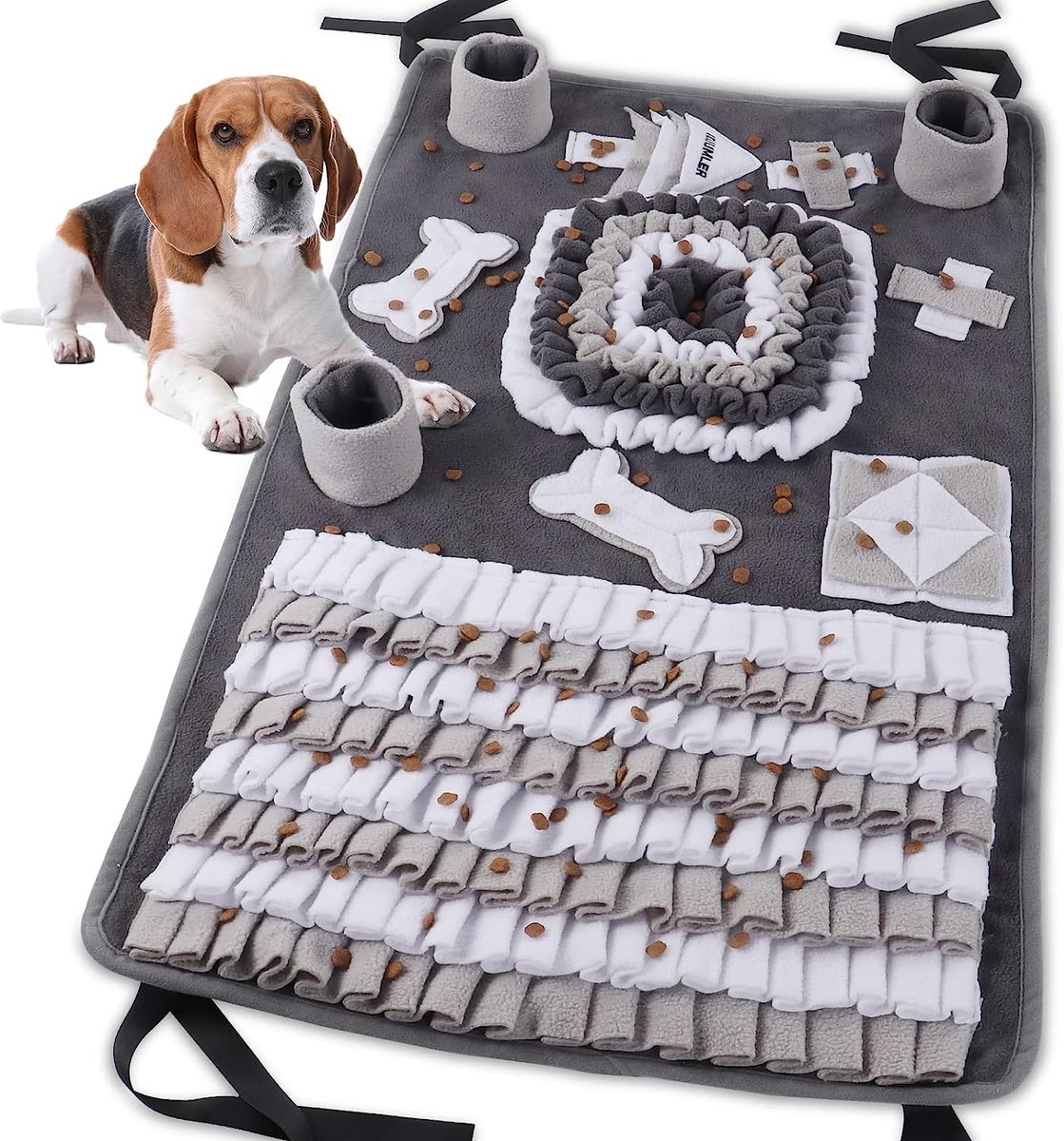 Snuffeldeken Hondenwasbare trainingsmat Voermat Intelligentiespeelgoed ...