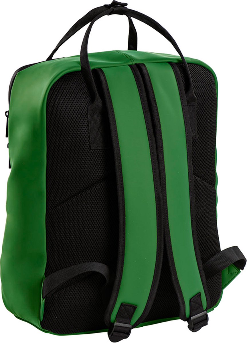 Daniel Ray Birmingham Waterproof Rugtas 15.6" Appel Groen | bol.com