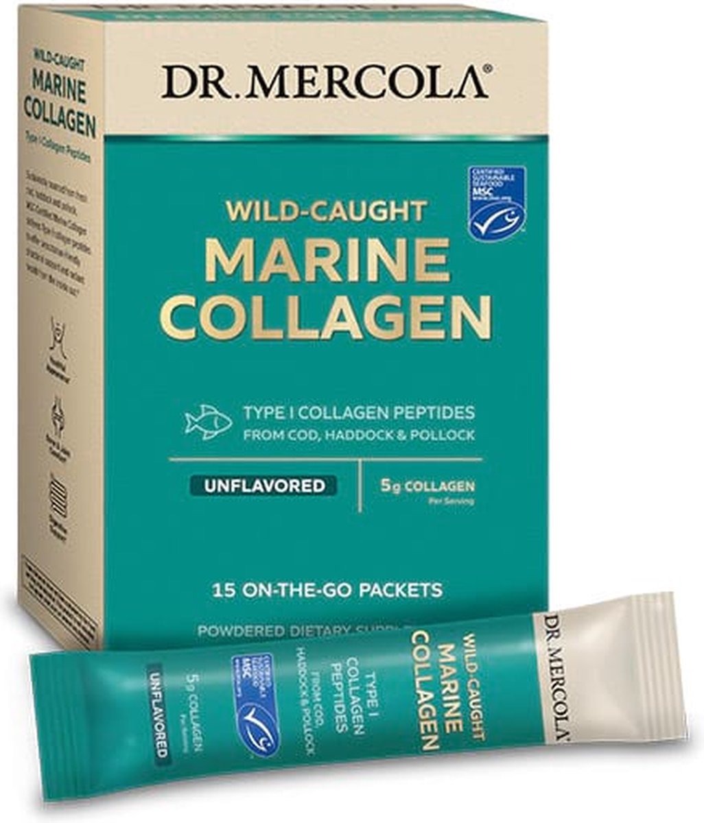 Dr. Mercola - Marine Collagen - 15 sachets | bol