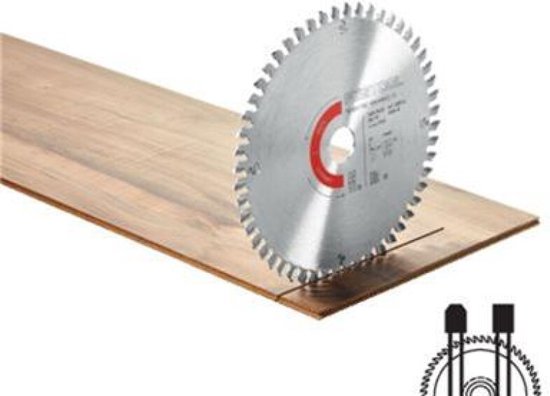 Festool Cirkelzaagblad voor Laminaat | Laminate/HPL | Ø 160mm Asgat 20mm 52T - 205554 | bol