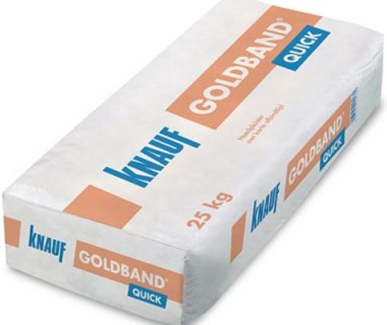 Knauf Goudband quick - gipspleister - 25 kg | bol.com