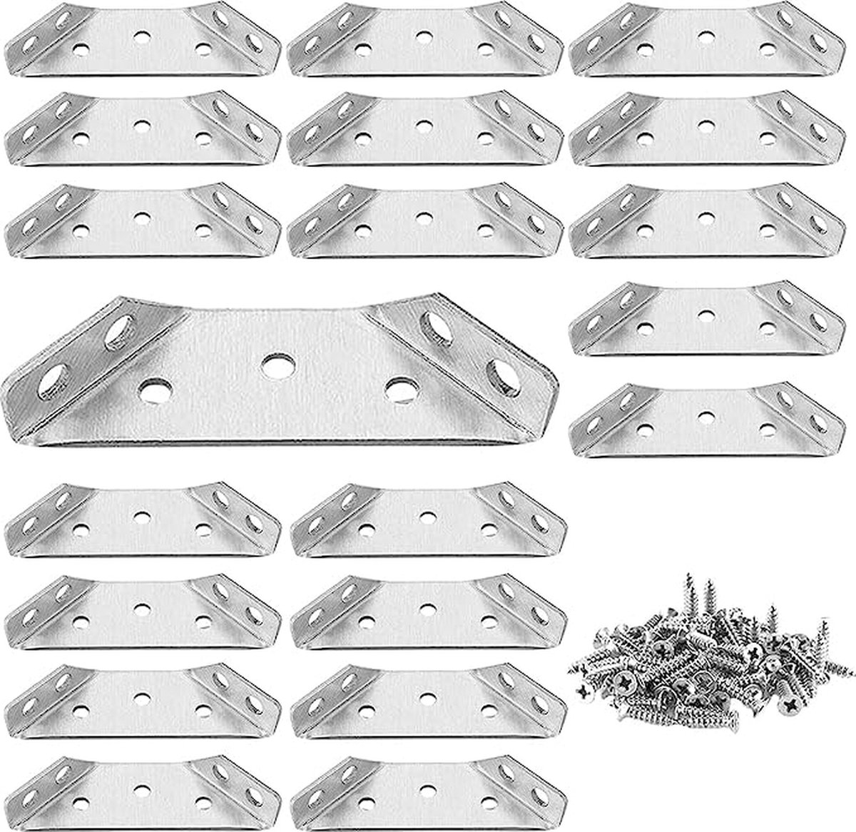 Hoekverbinders / kastverbinders/meubelverbinders/hoekverbi | bol.com