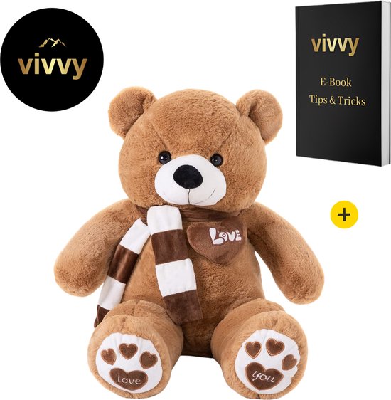 Grote Knuffelbeer - Grote Teddybeer Multifunctioneel - Mega Knuffel ...