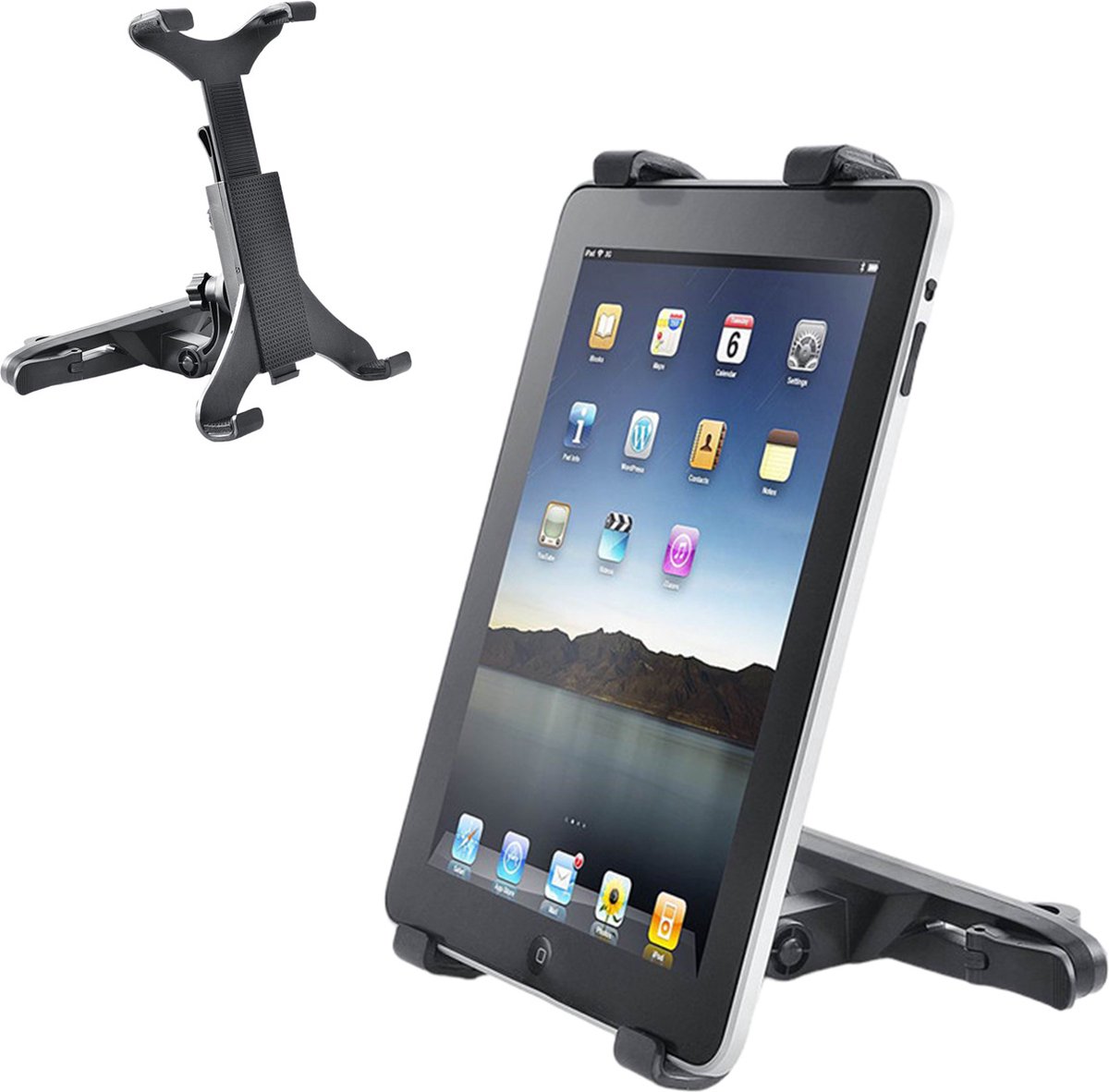 Verstelbare Tablet Houder Universeel Tablethouder Auto Geschikt Voor ...