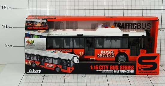 STADSBUS MET LICHT EN GELUID | bol