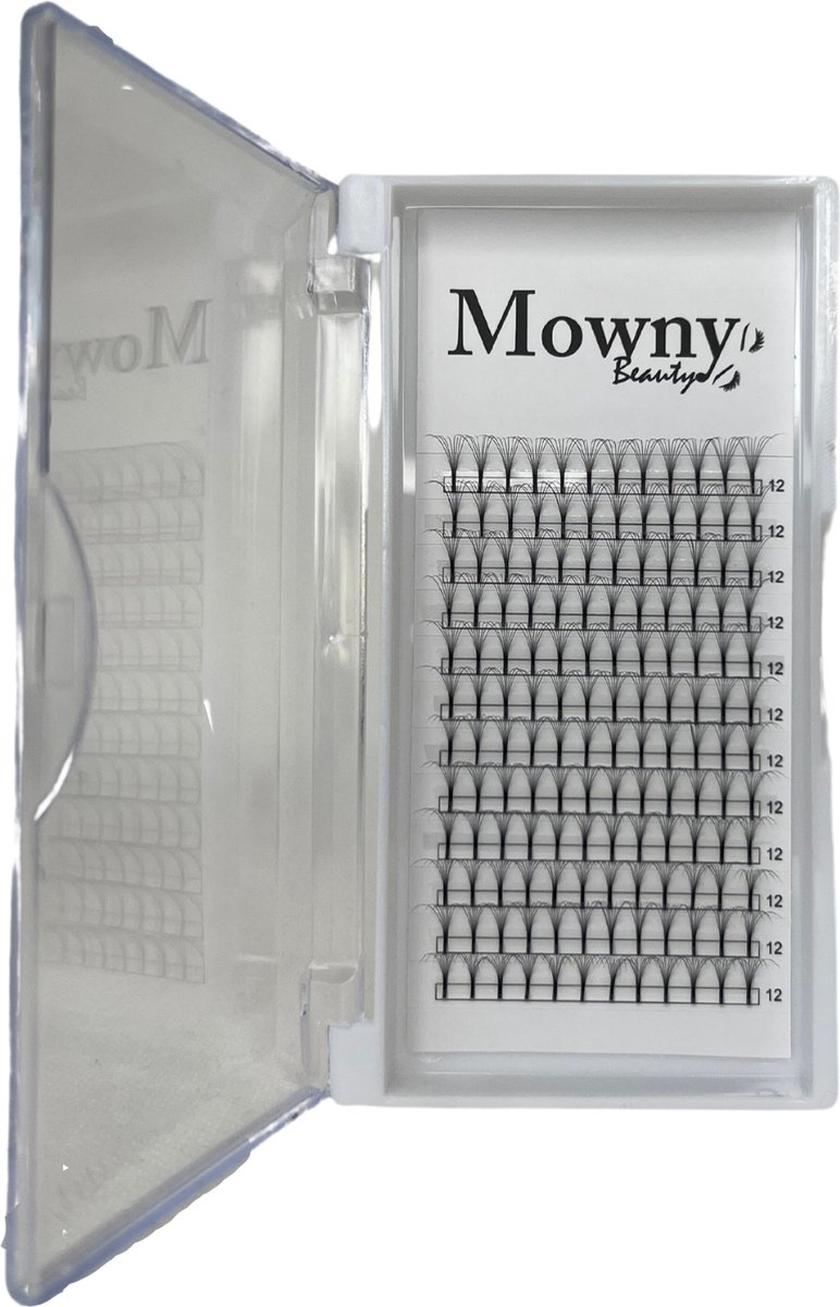 Mowny Beauty - 8D premade fans - Mix tray - Wimperextensions - Russisch ...