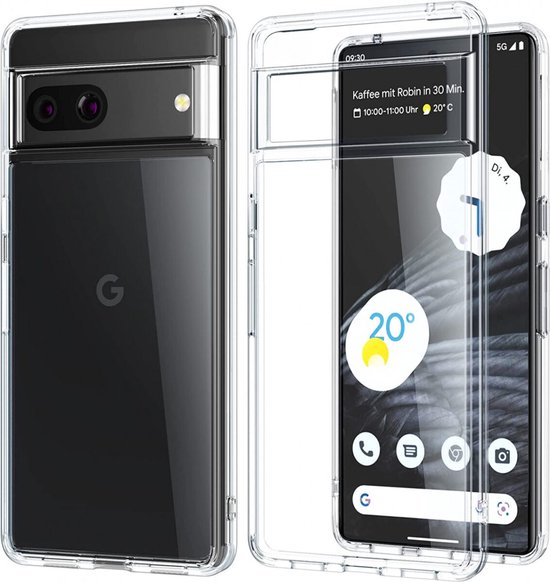 Transparant Dun TPU Hoesje Geschikt voor Google Pixel 7a | Back Cover ...