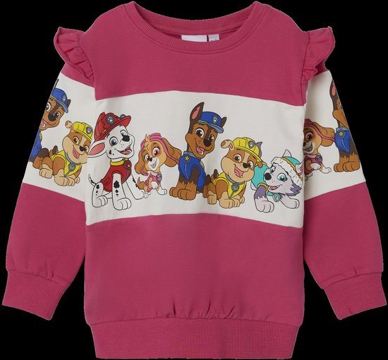 NAME IT NMFJEBA PAWPATROL SWEAT UNB CPLG Meisjes Trui - Maat 92 | bol.com