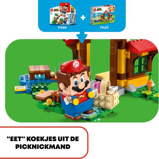 LEGO Super Mario Uitbreidingsset: Picknick bij Mario's huis - 71422 | bol