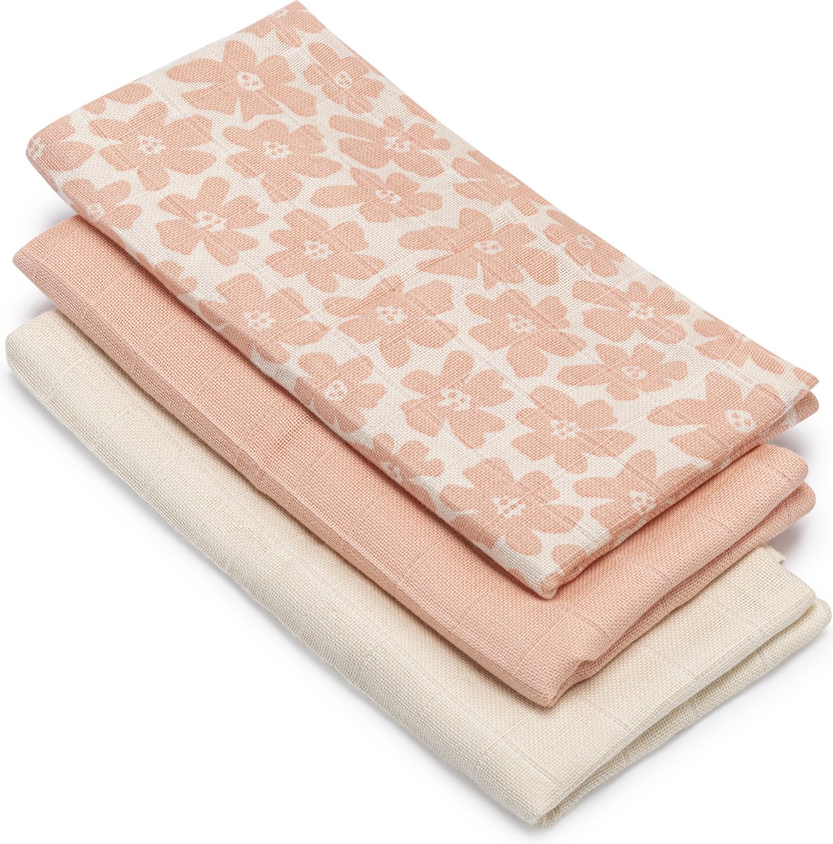 Lifa baby Hydrofiel Doek M Bloom Bliss - 70 x 70 cm - 3 Stuks | bol.com