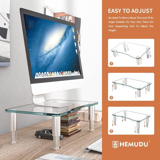 Monitorstandaard Ergonomische laptopstandaard Screen Riser ...