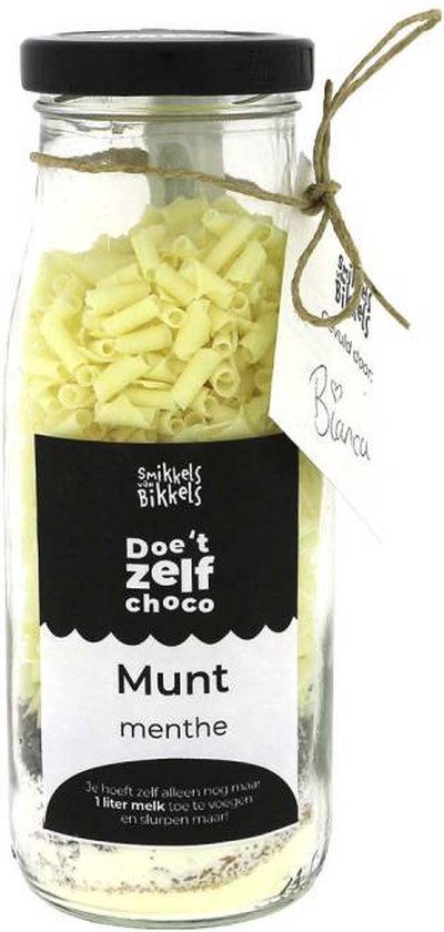 Smikkels van Bikkels - Witte Chocolademelk met munt | bol