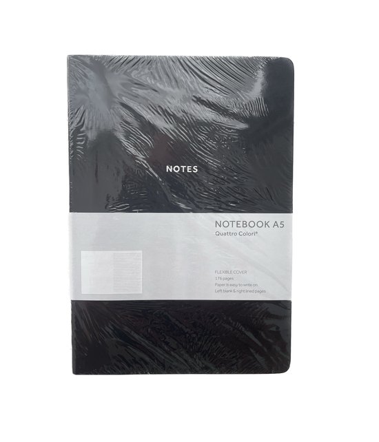 Notitieboek Quattro Colori original A5 zwart | bol.com