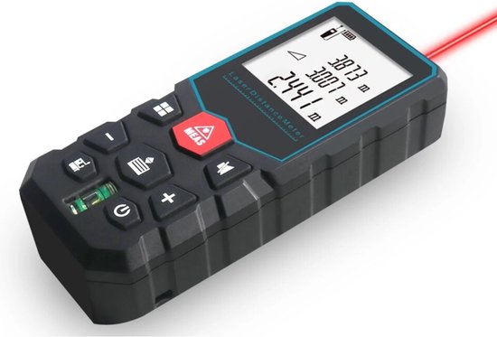 Arvona Afstandmeter Digitaal - Lasermeter - Meetapparatuur - 60 Meter ...