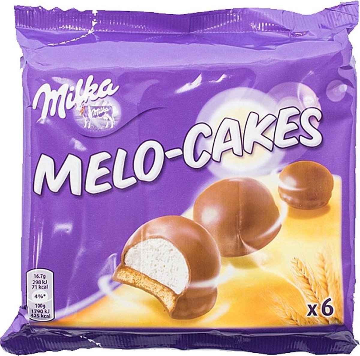 Milka Melo-Cakes Chocolade Cake 6-pack x 12 stuks | bol.com